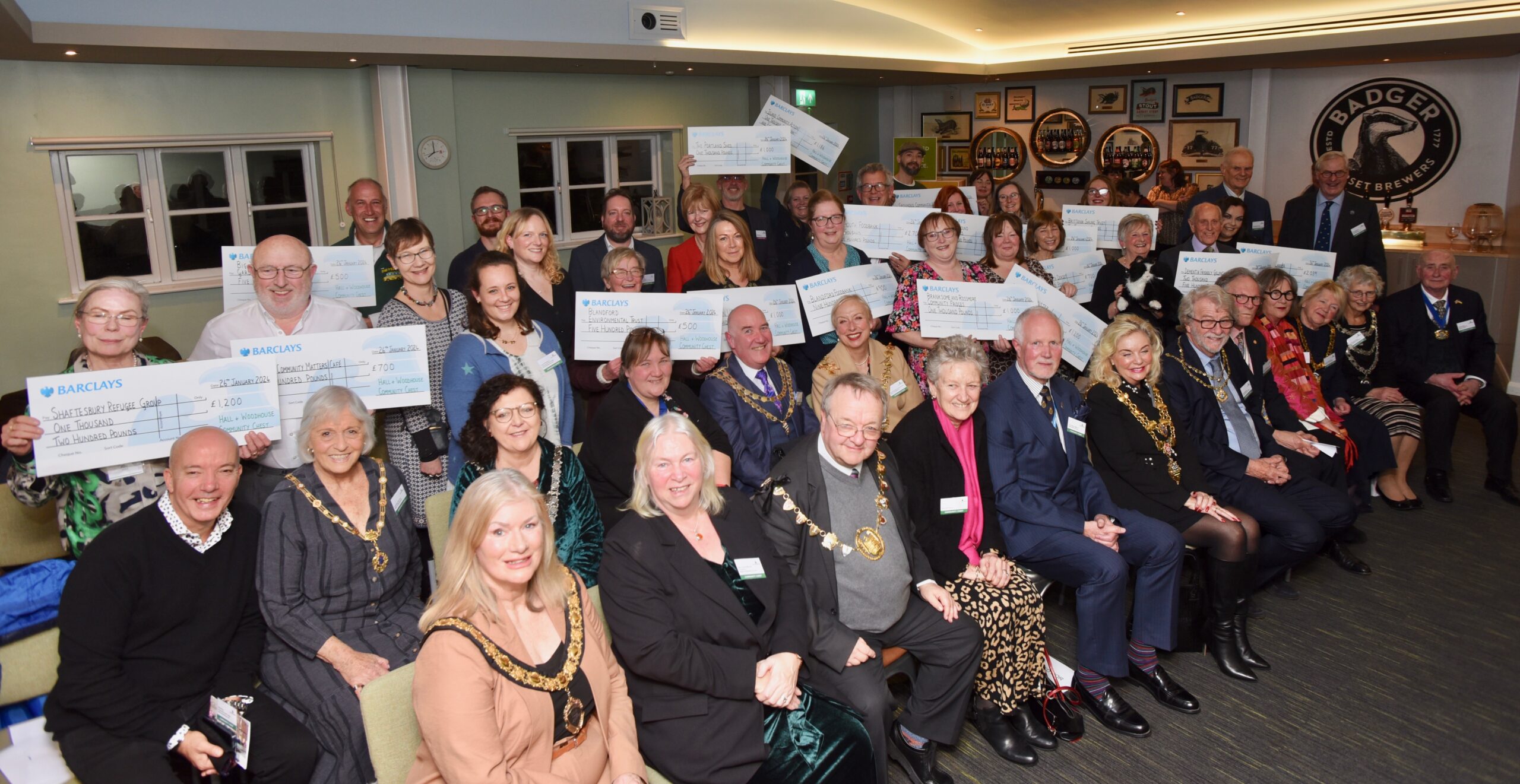 Hall & Woodhouse rewards good causes with a record-breaking donation of ...