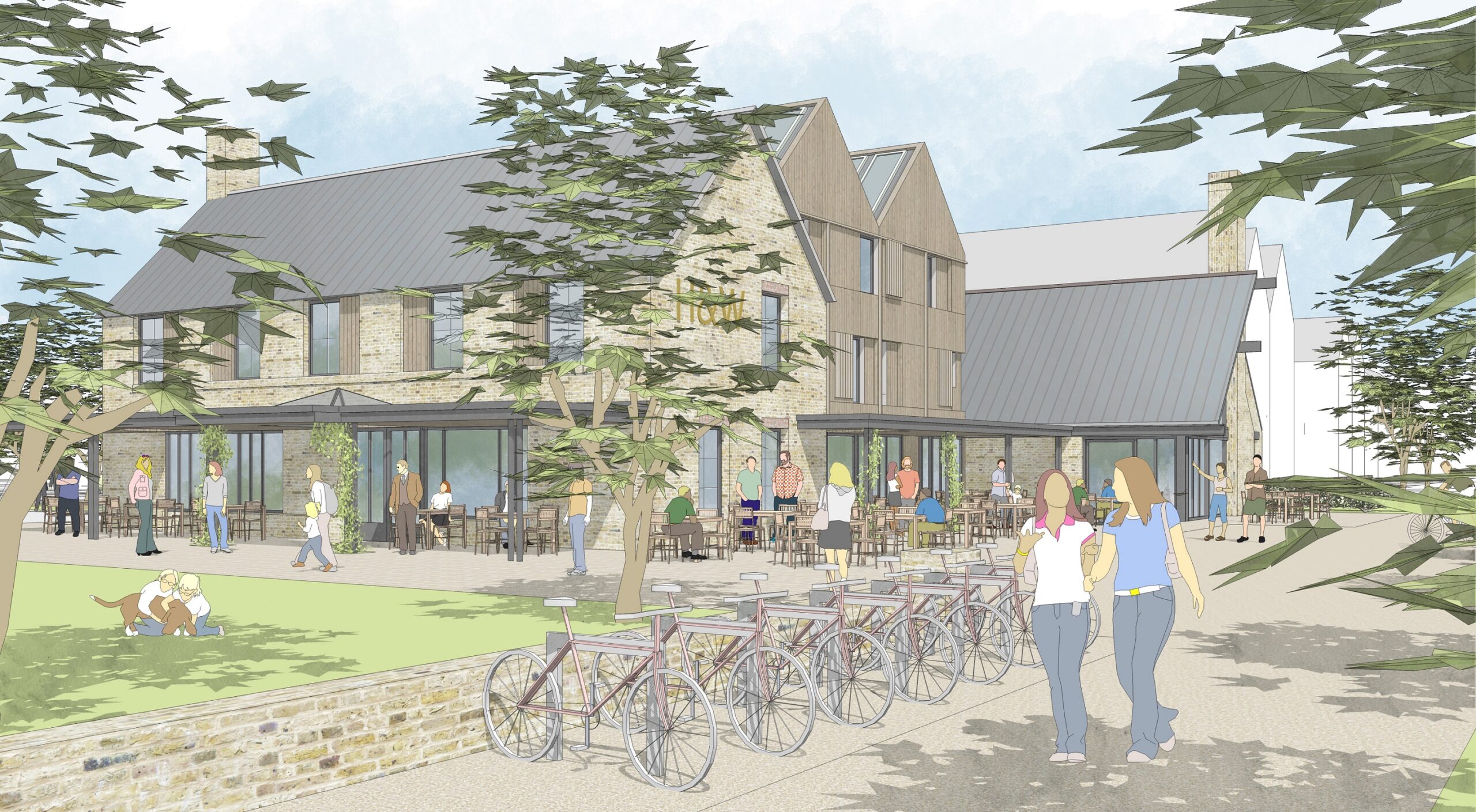 Construction commences at Hall & Woodhouse Crowthorne - Hall and Woodhouse